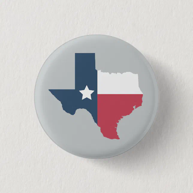 Texas State - Flag Pin | Zazzle
