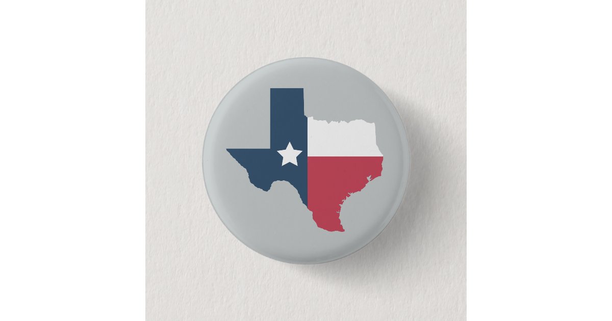 Texas State - Flag Pin | Zazzle
