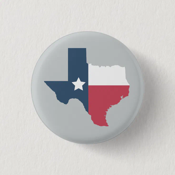 Texas State - Flag Pin | Zazzle