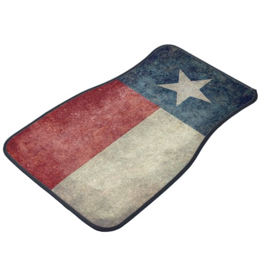 Texas state flag retro car mats set of 4 | Zazzle