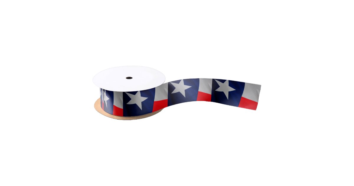 Texas State Flag Ribbon | Zazzle