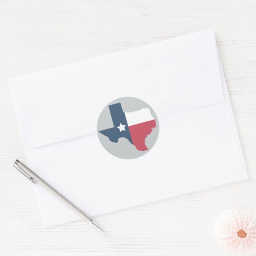 Texas State - Flag Stickers | Zazzle