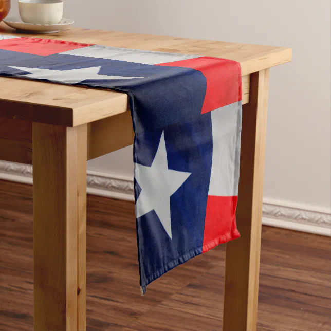 Texas State Flag Table Runner | Zazzle