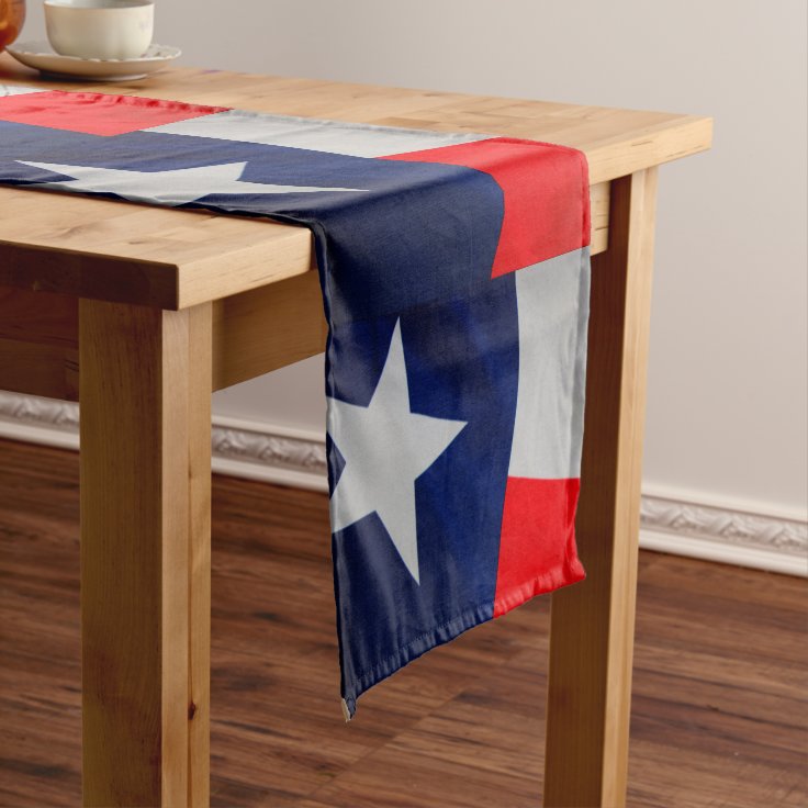 Texas State Flag Table Runner | Zazzle