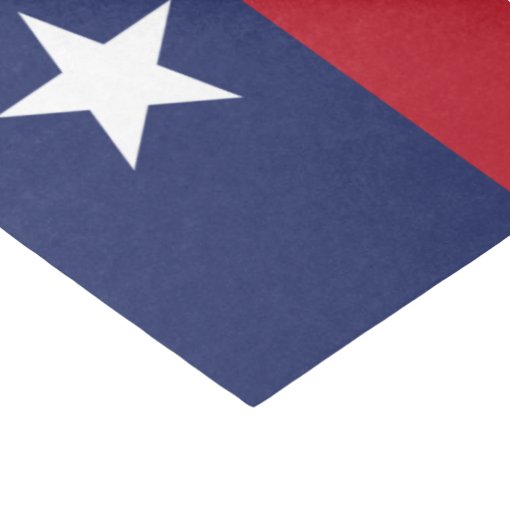 Texas State Flag Tissue Paper | Zazzle
