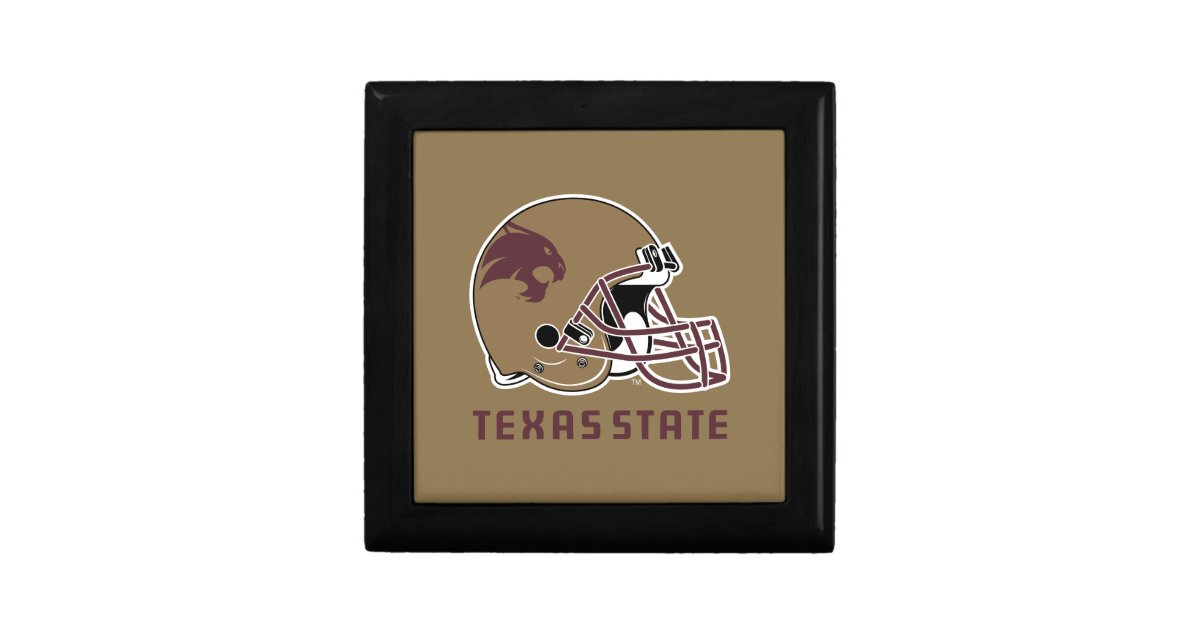 Texas State Helmet Logo Gift Box | Zazzle