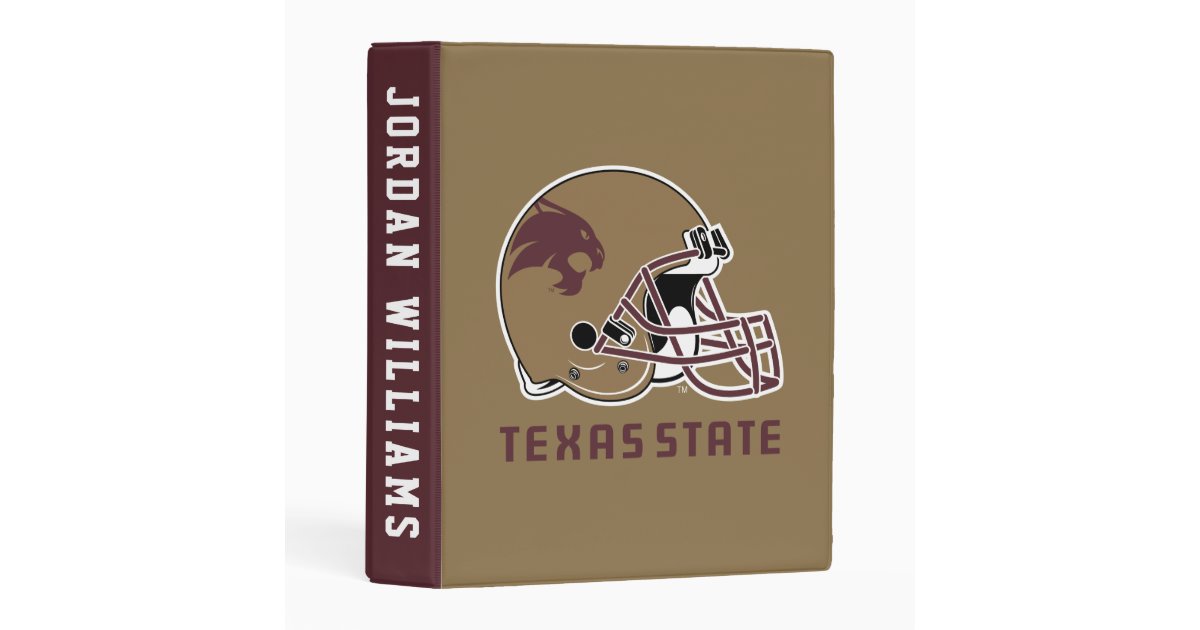 Texas State Helmet Logo Mini Binder | Zazzle