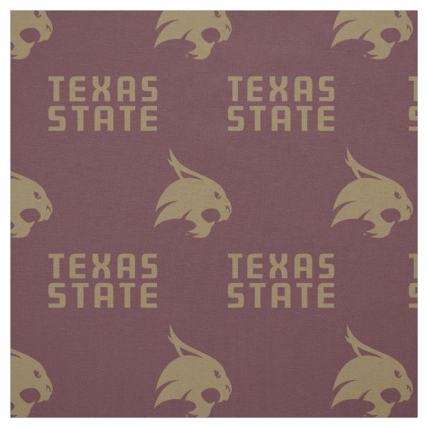 Texas Icons Fabric | Zazzle