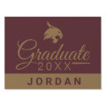 Texas State University Graduate Sign | Zazzle