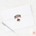 Texas State University Mom Classic Round Sticker | Zazzle