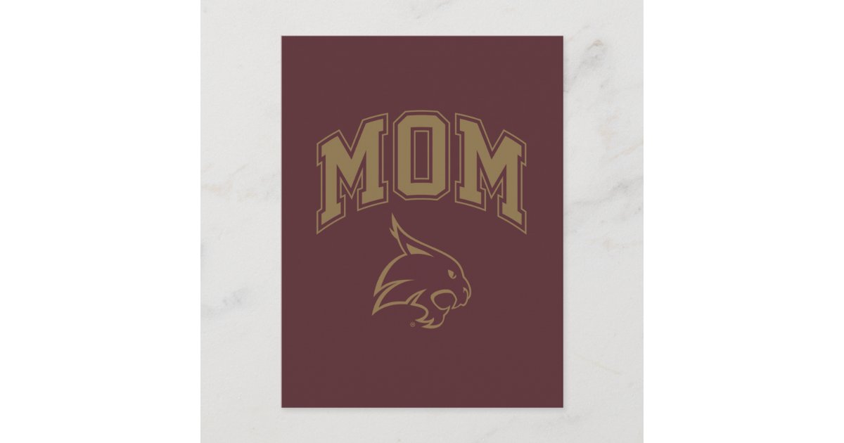 Texas State University Mom Postcard | Zazzle
