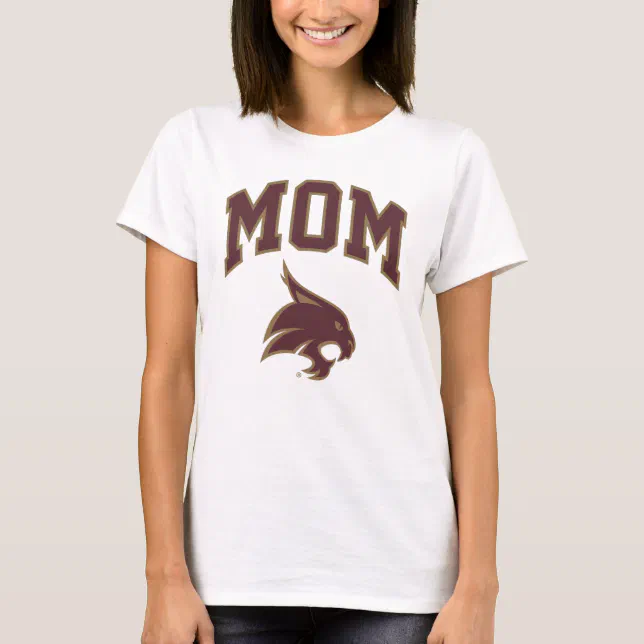 Texas State University Mom T-Shirt | Zazzle
