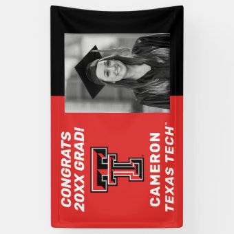 Texas Tech Graduate Banner | Zazzle