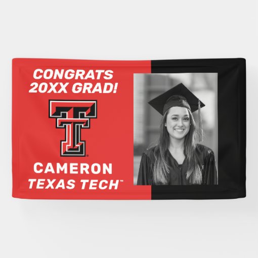 Texas Tech Graduate Banner | Zazzle