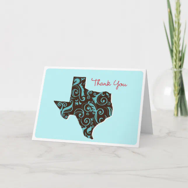 Texas Thank You | Zazzle