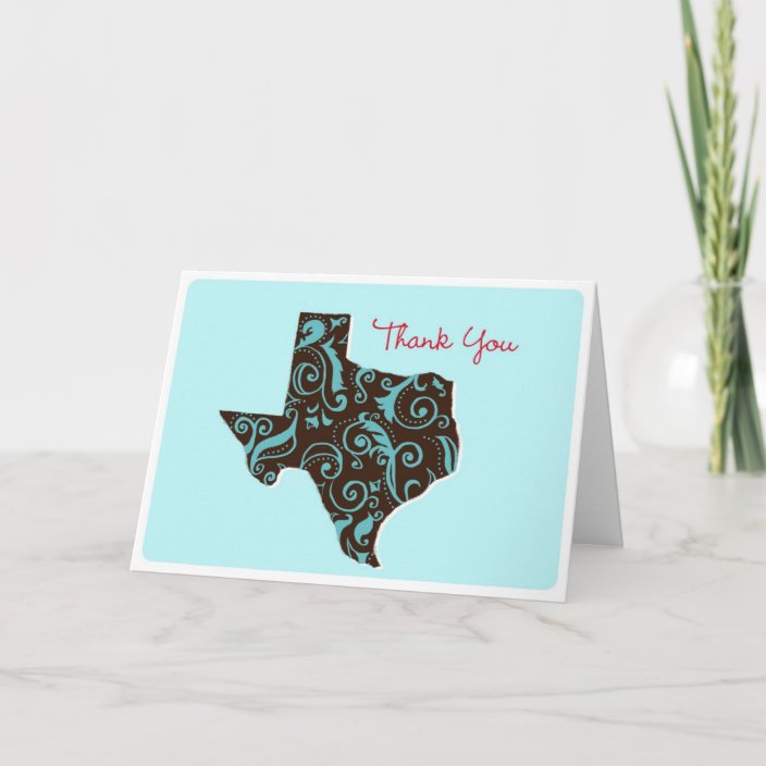 Texas Thank You | Zazzle.com