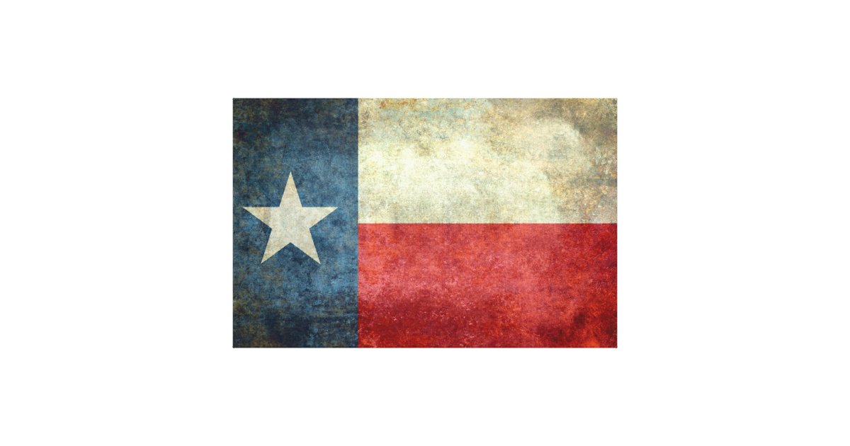 Texas - The Lone Star State Canvas Print | Zazzle