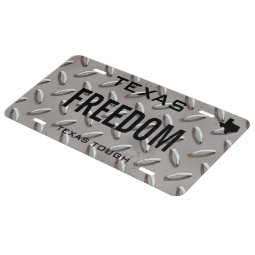 Texas Tough Freedom License Plate | Zazzle
