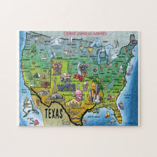 Texas Jigsaw Puzzles | Zazzle