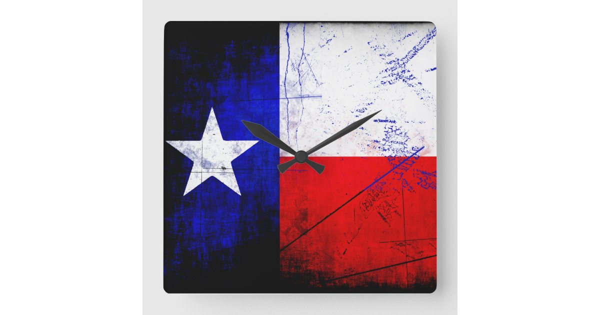 Texas Wall Clock | Zazzle