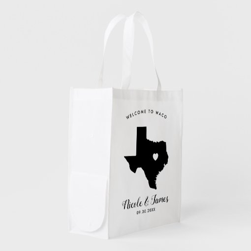 Texas Wedding Welcome Bag for Out of Town Guests | Zazzle