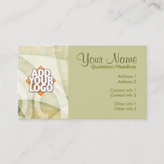 Textile Flow Business Card | Zazzle.com