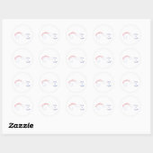 Texting? Puh-lease Classic Round Sticker | Zazzle