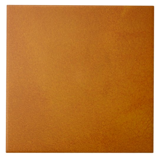 Textured Burnt Orange Tile | Zazzle.com
