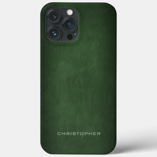 Textured Look with Green Manly Design Case-Mate iPhone Case | Zazzle