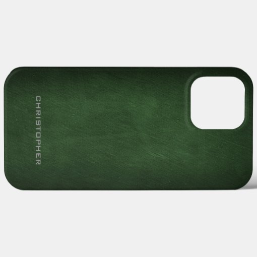 Textured Look with Green Manly Design Case-Mate iPhone Case | Zazzle