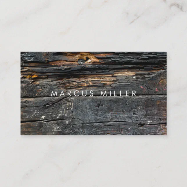 TEXTURES | WOOD | BUSINESS CARD | Zazzle