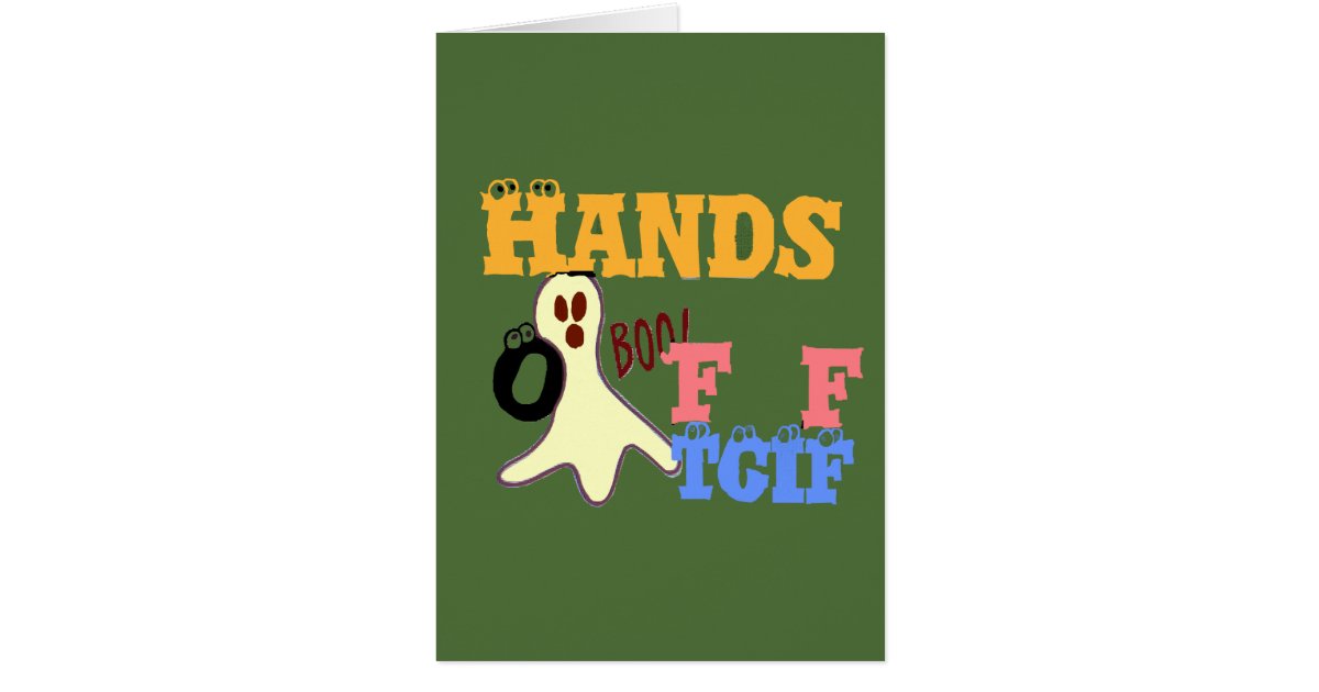 TGIF Greeting Card Vertical Template | Zazzle