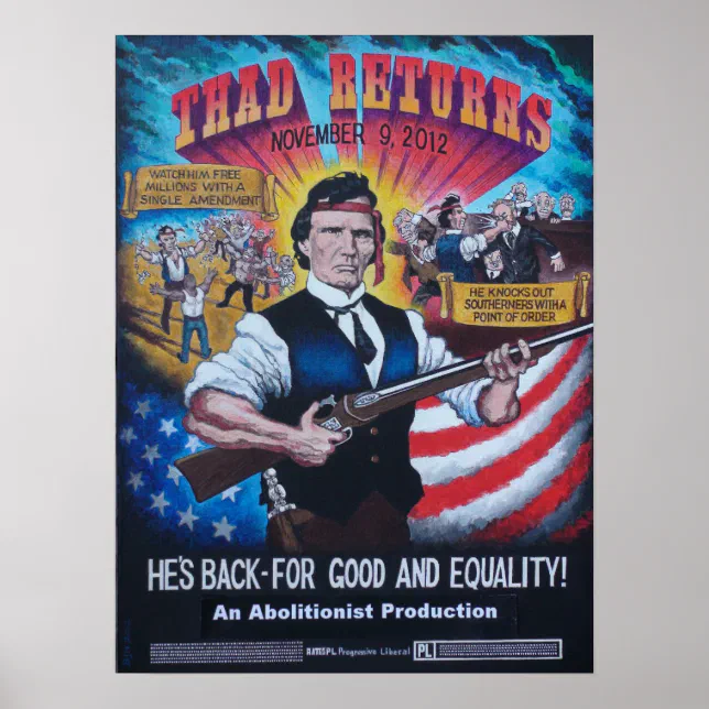 Thad Returns Poster | Zazzle