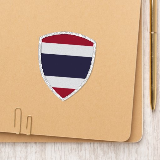 Thai Flag, Flag of Thailand Patch | Zazzle