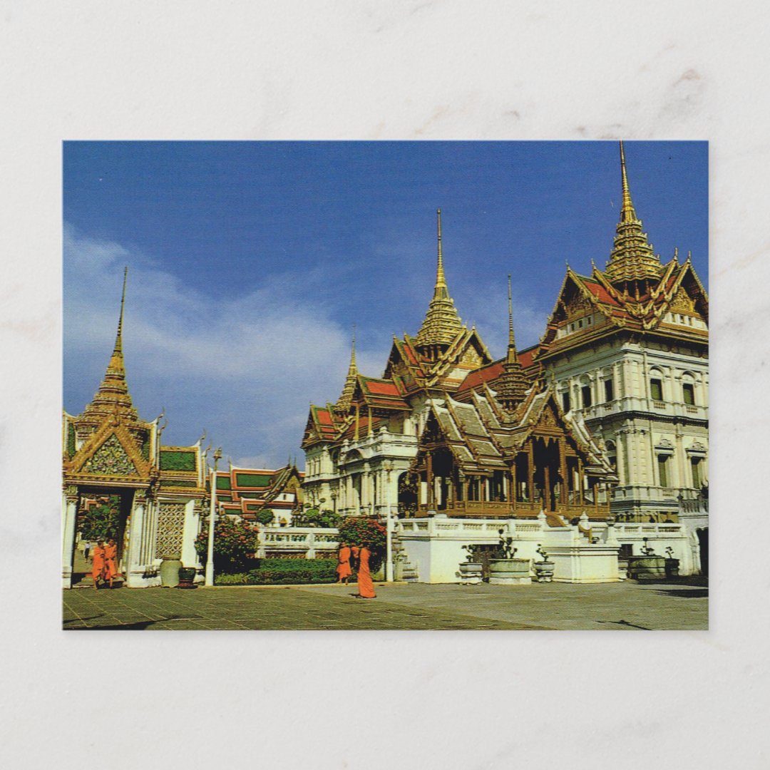 Thailand, Bangkok Grand Palace Postcard | Zazzle