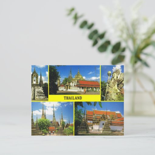 Thailand, Bangkok Postcard | Zazzle
