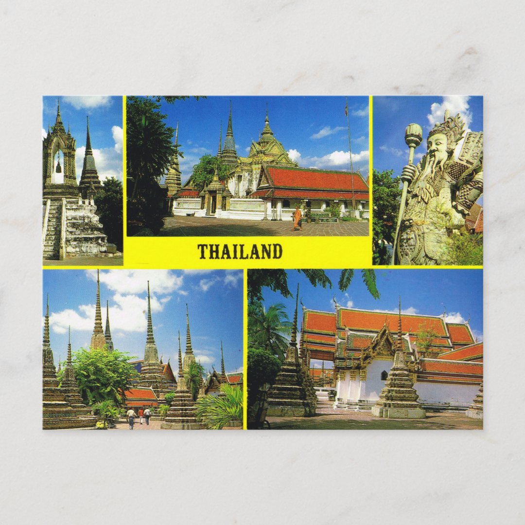 Thailand, Bangkok Postcard | Zazzle