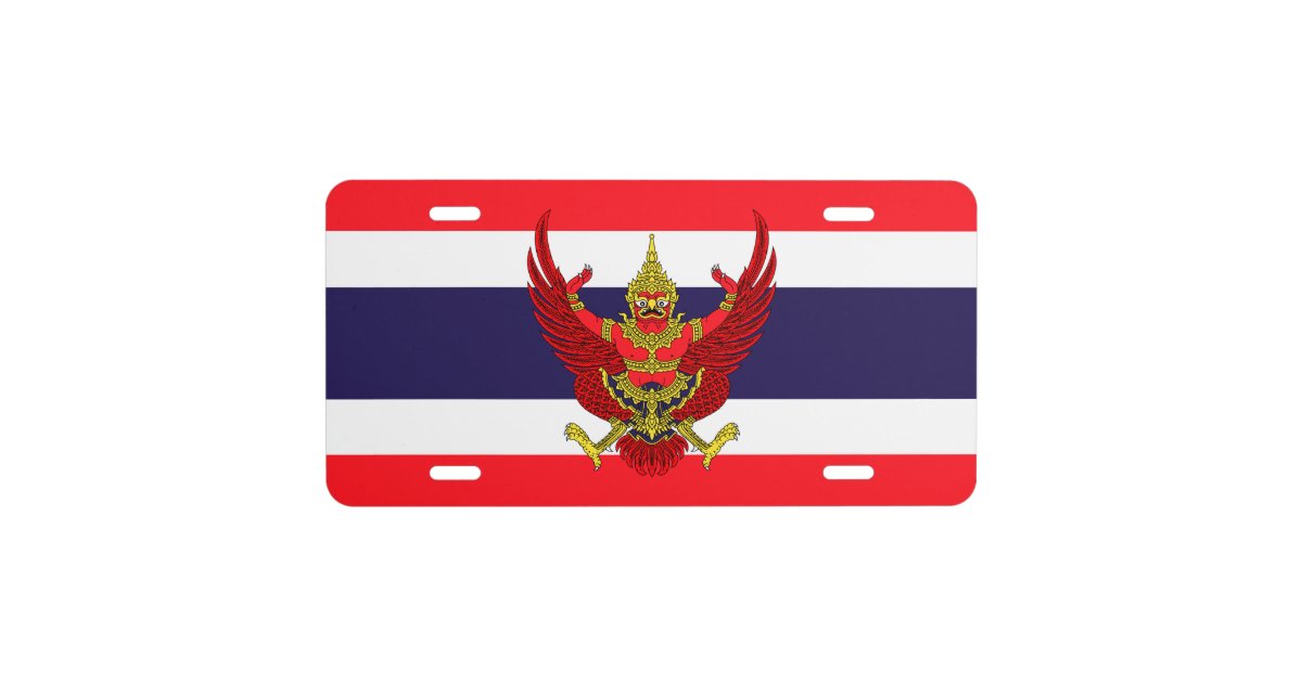 Thailand License Plate | Zazzle