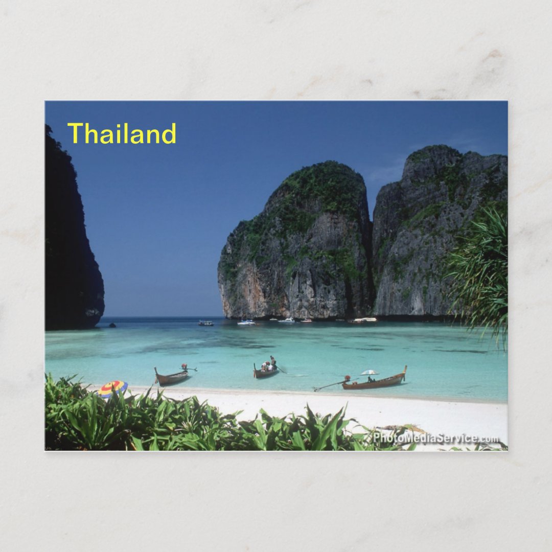 thailand postcard | Zazzle