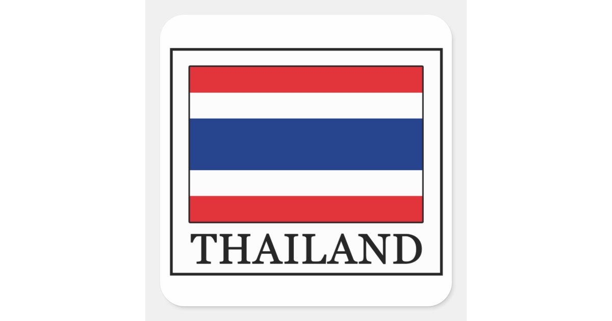 Thailand sticker | Zazzle