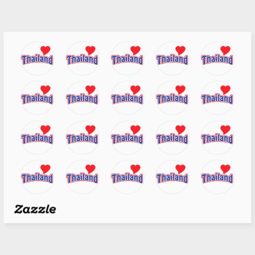 Thailand stickers | Zazzle