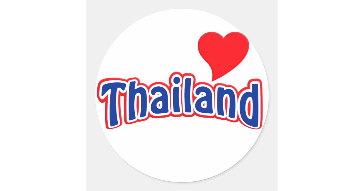 Thailand stickers | Zazzle