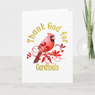 Cardinal Thank You Cards | Zazzle