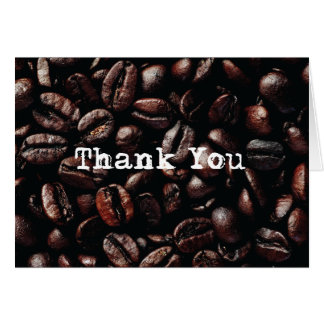 Coffee Thank You Cards | Zazzle