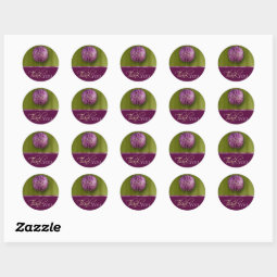 Thank You Acknowledgement Envelope Seal Sticker | Zazzle