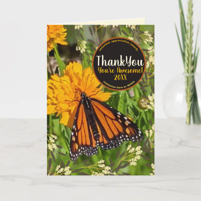 Thank You Appreciation Acknowledgment Awards Card | Zazzle