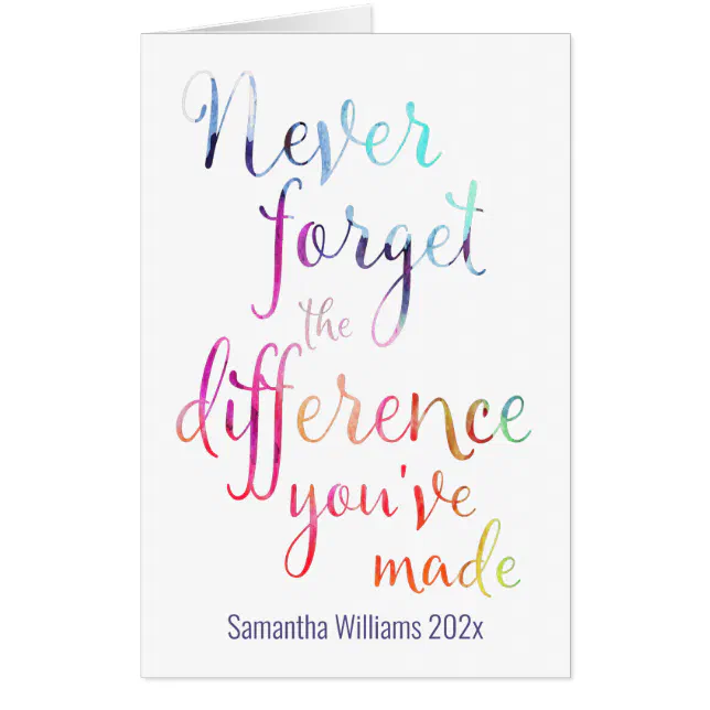 Thank You Appreciation Big Retirement Card | Zazzle