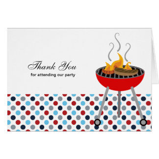 Thank You Bbq Cards | Zazzle
