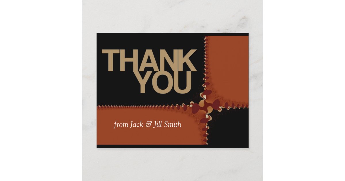 Thank You Borders #001 Postcard | Zazzle
