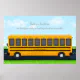 Thank You Bus Driver 10 Photo Custom School Bus Poster | Zazzle